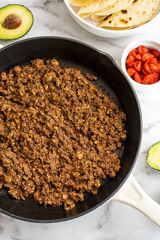 The Best Walnut Taco Meat, (15 Minute Vegan Taco Meat) | Bites of Wellness