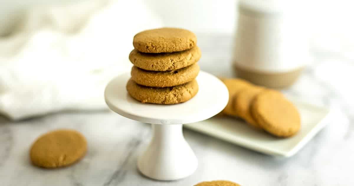 Vegan Sunbutter Cookies (Only 4 Ingredients) | Bites of Wellness
