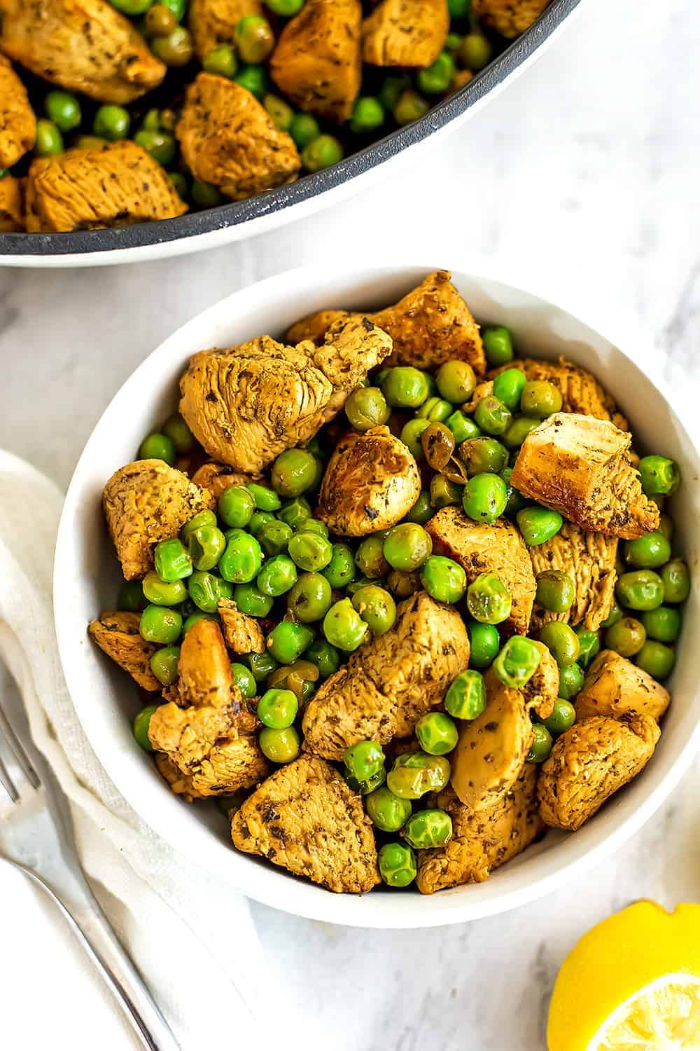 The Best Chicken Pea Skillet - Ready in just 12 Minutes
