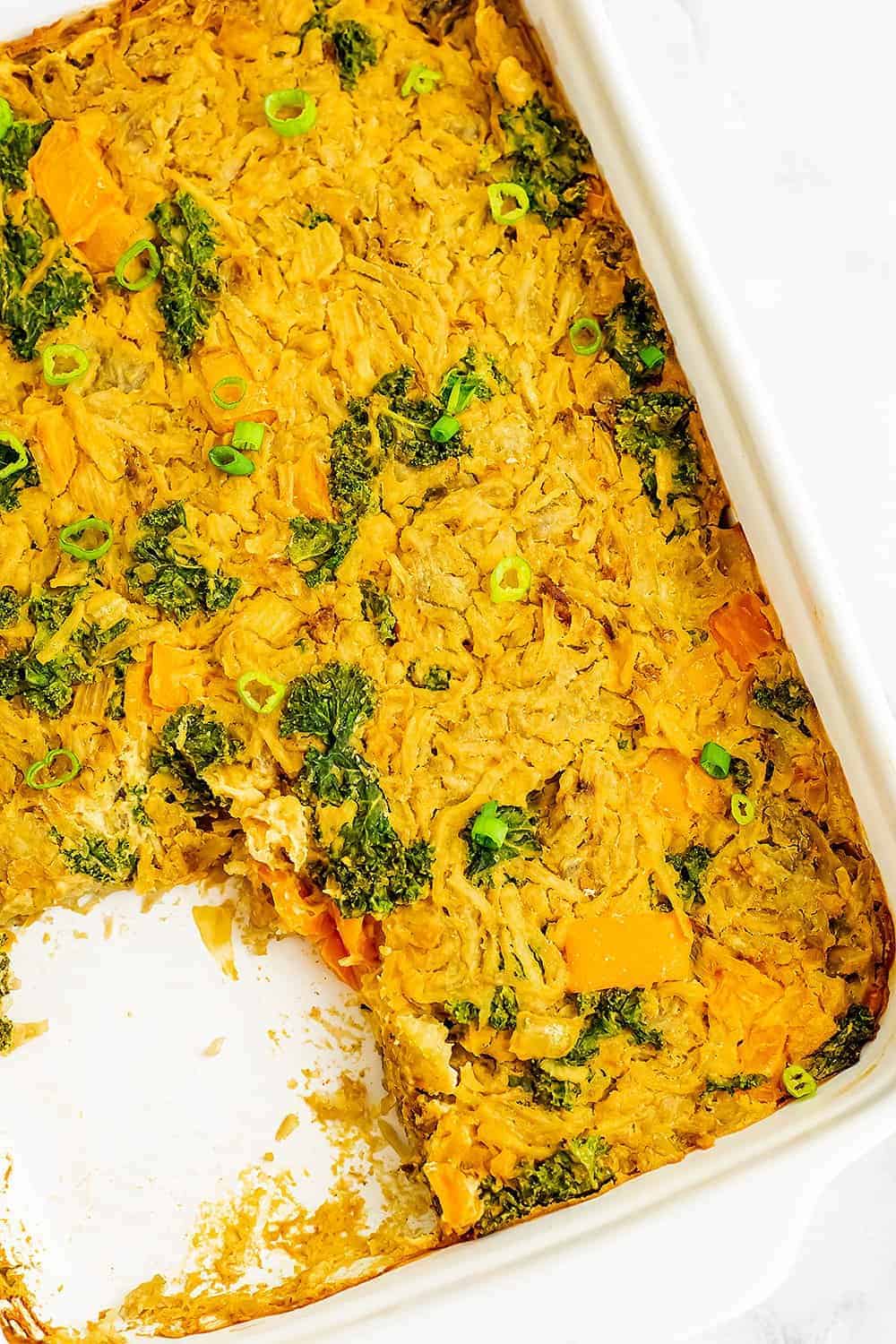 Vegan Hash Brown Casserole Easy Breakfast Or Brunch Bites Of Wellness