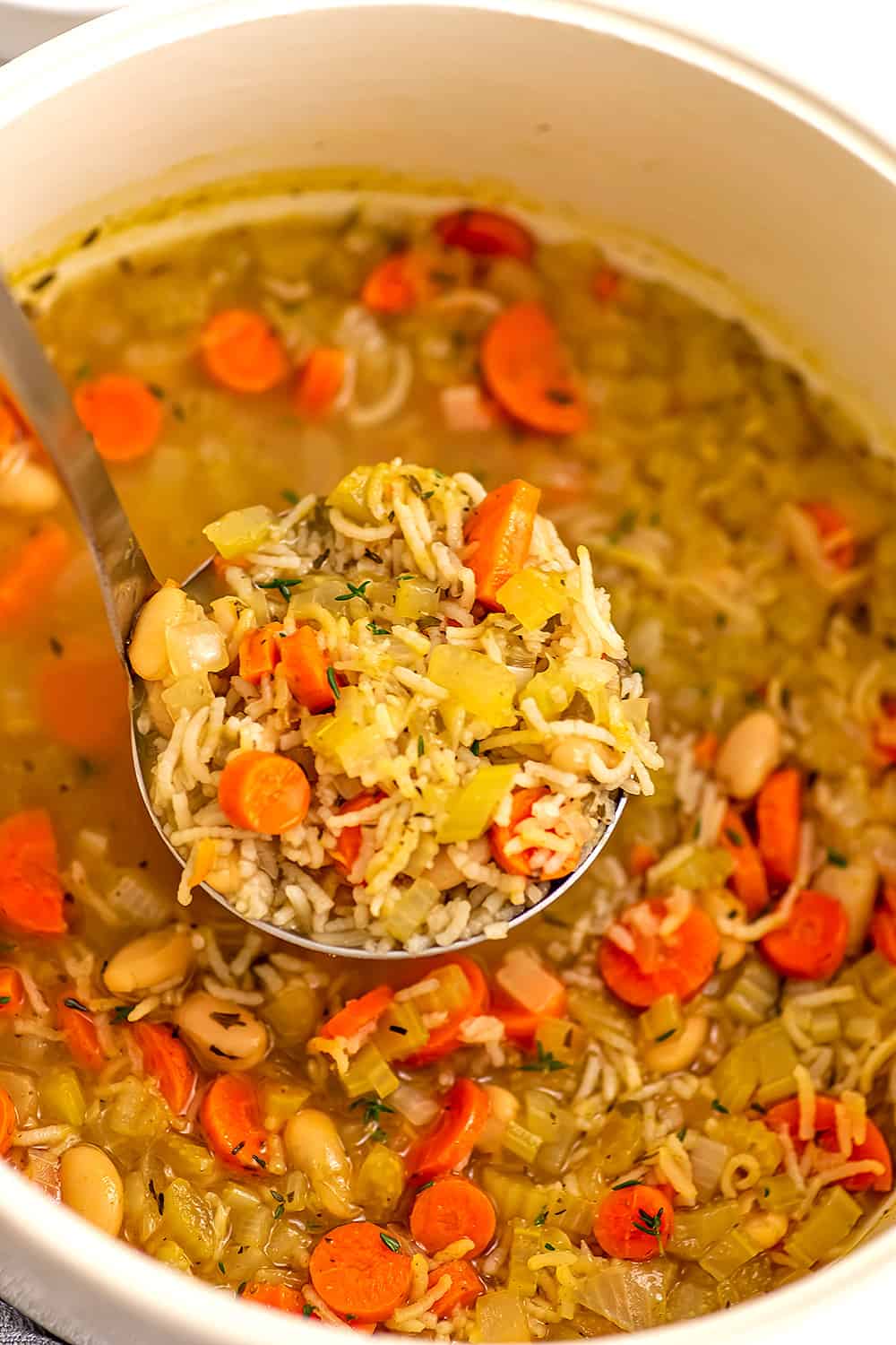 Vegan Rice Soup - Bites of Wellness