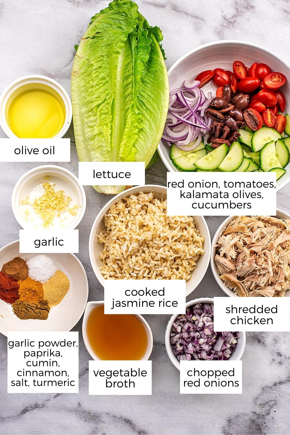 Chicken Shawarma Rice - Simple, Easy, 15 Minute Meal | Bites of Wellness