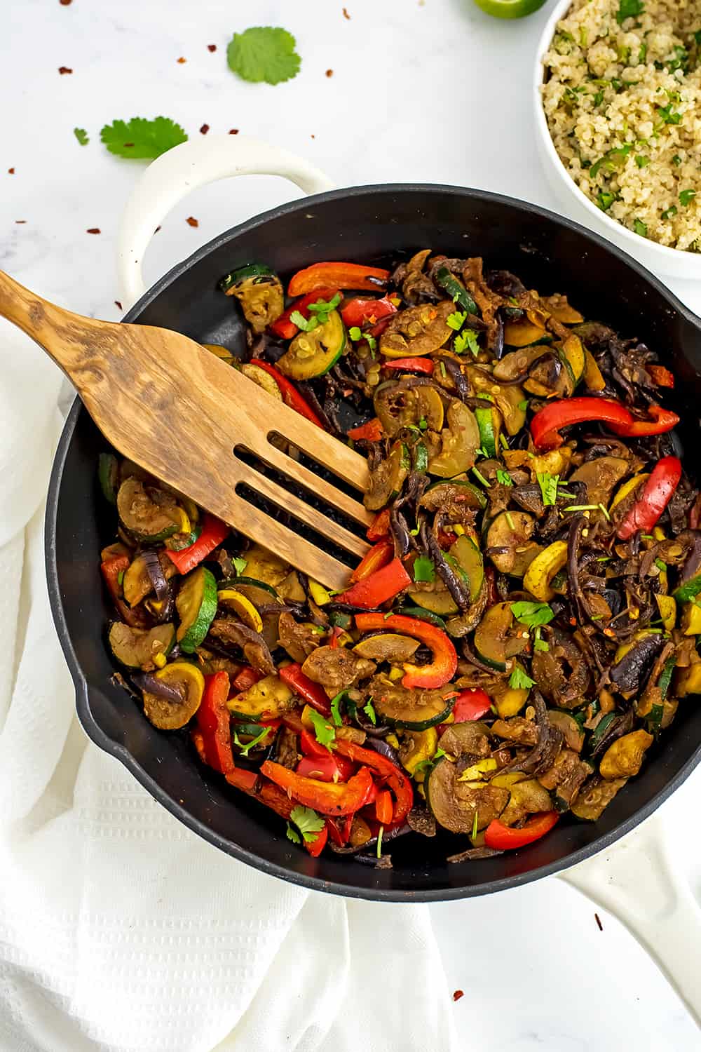 Sauteed Mexican Vegetables - Easy 15 Minute Side Dish