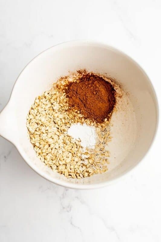 Easy Baked Chocolate Oatmeal - Gluten Free | Bites of Wellness