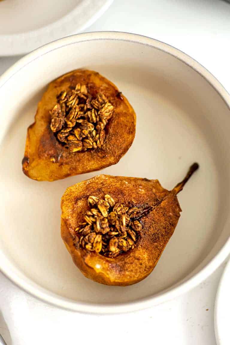 Air Fryer Pears - Healthy, Simple Dessert | Bites of Wellness