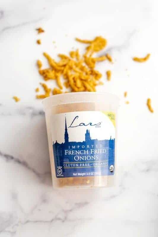 Green Bean Casserole (Vegan, Gluten Free) - Bites of Wellness