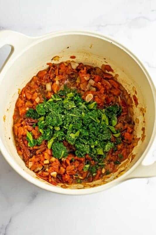 Tuscan White Bean Pasta - Bites of Wellness