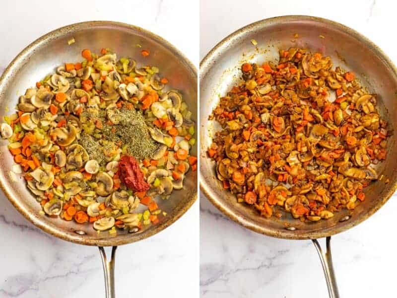 Lentil Mushroom Loaf - Vegan, Gluten Free | Bites of Wellness