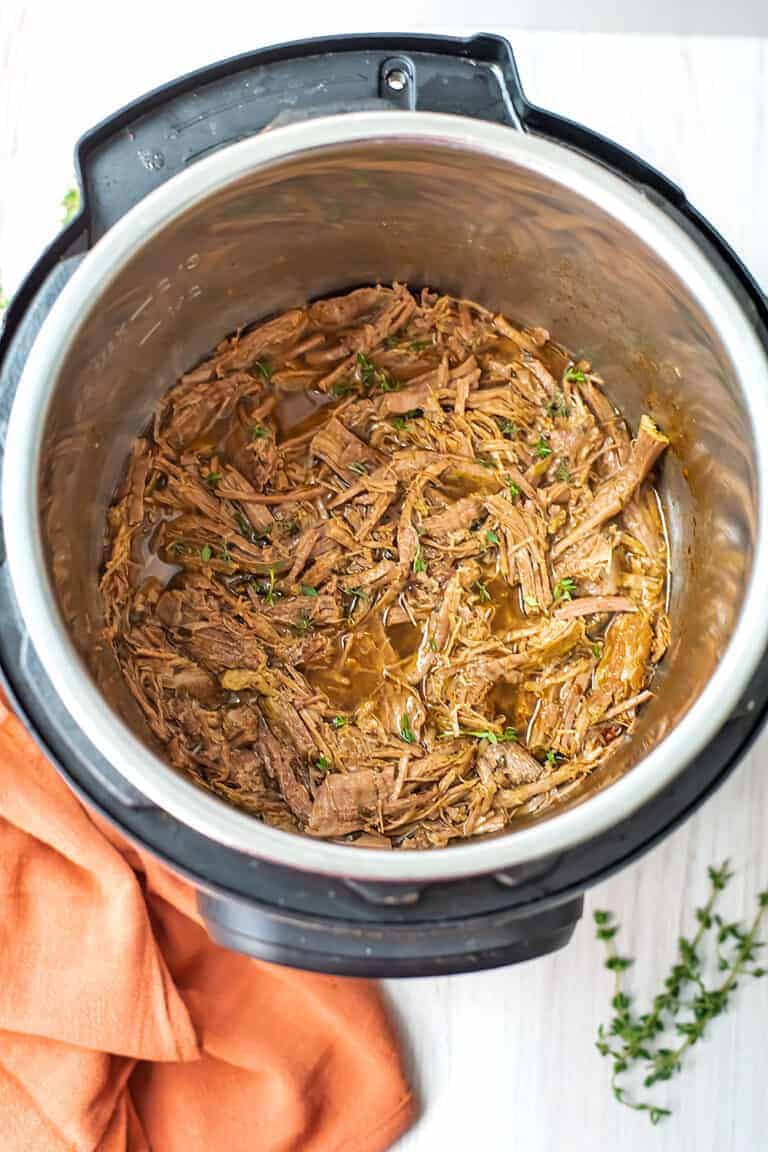 Instant Pot Shredded Beef - Simple Recipe | Bites of Wellness