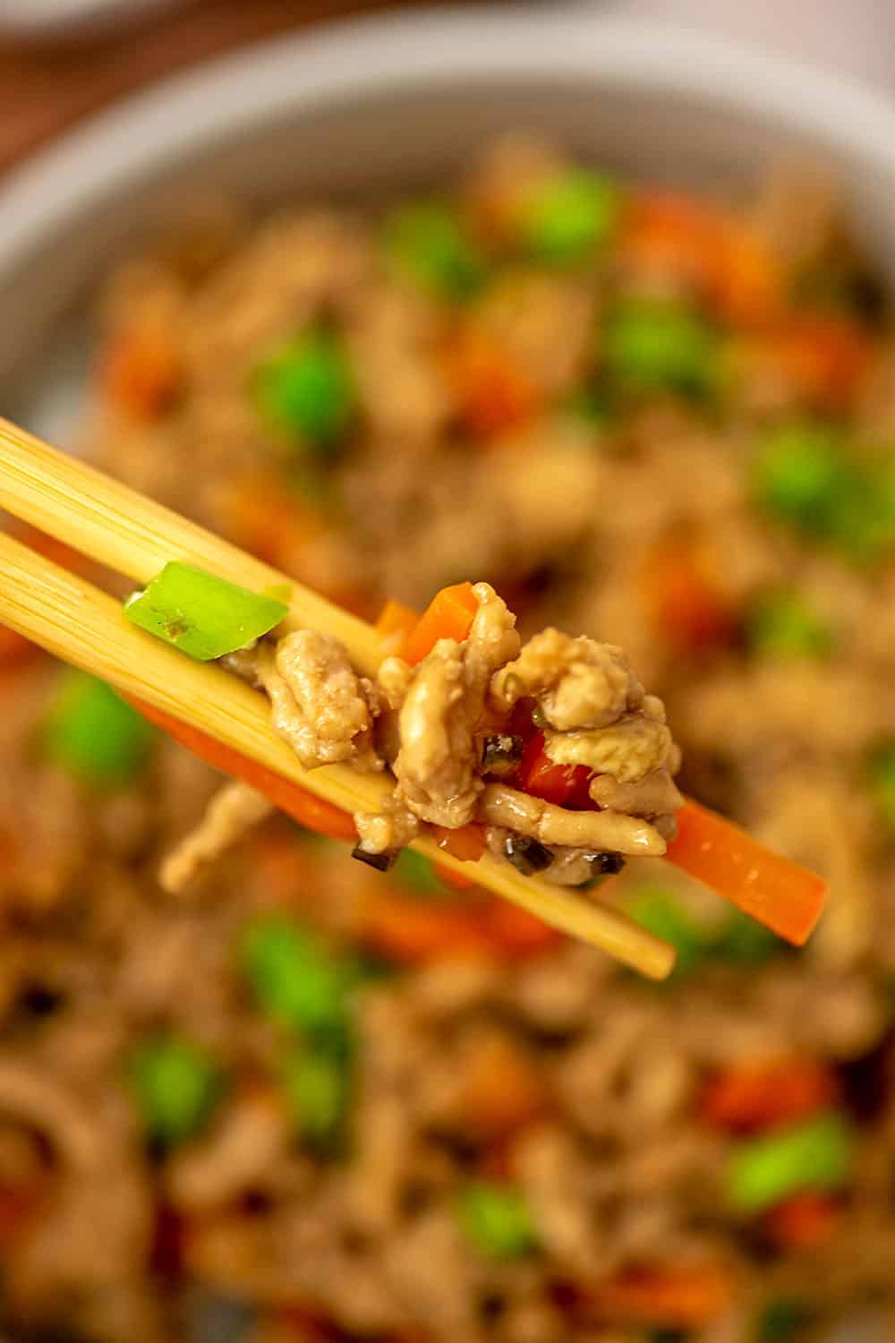 Ground Chicken Rice Bowls - Bites of Wellness
