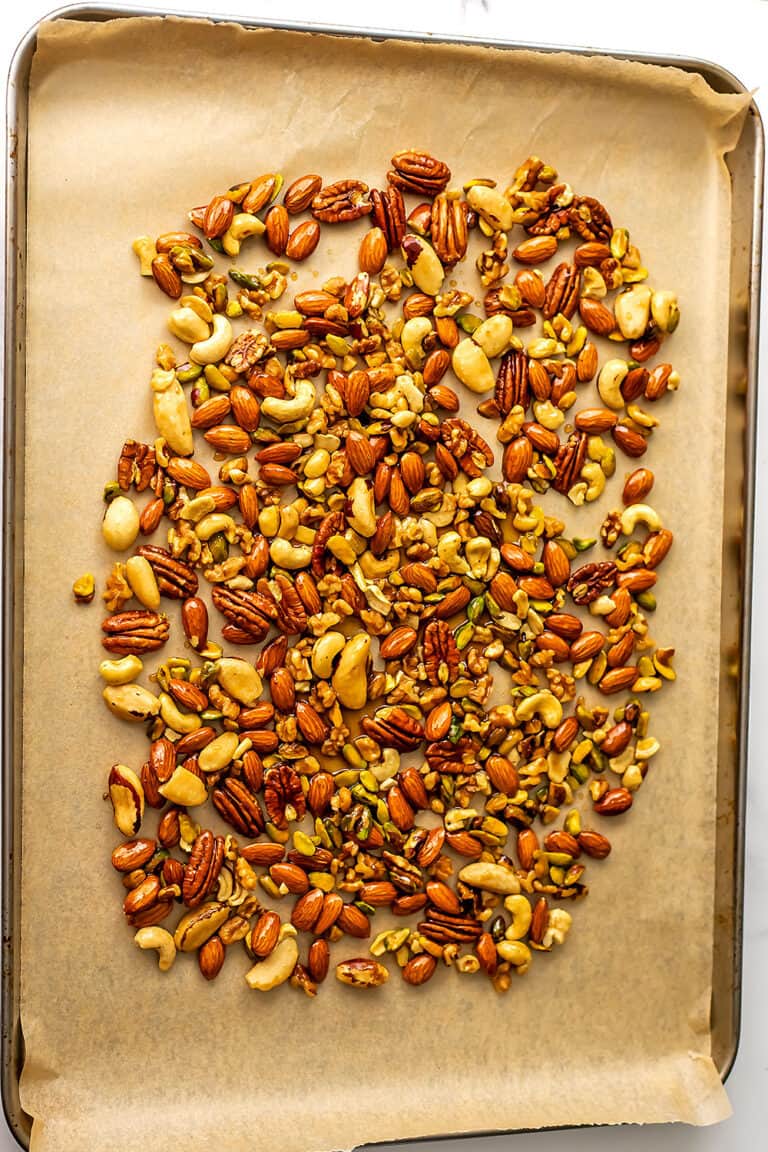 Roasted Maple Nuts - Bites of Wellness