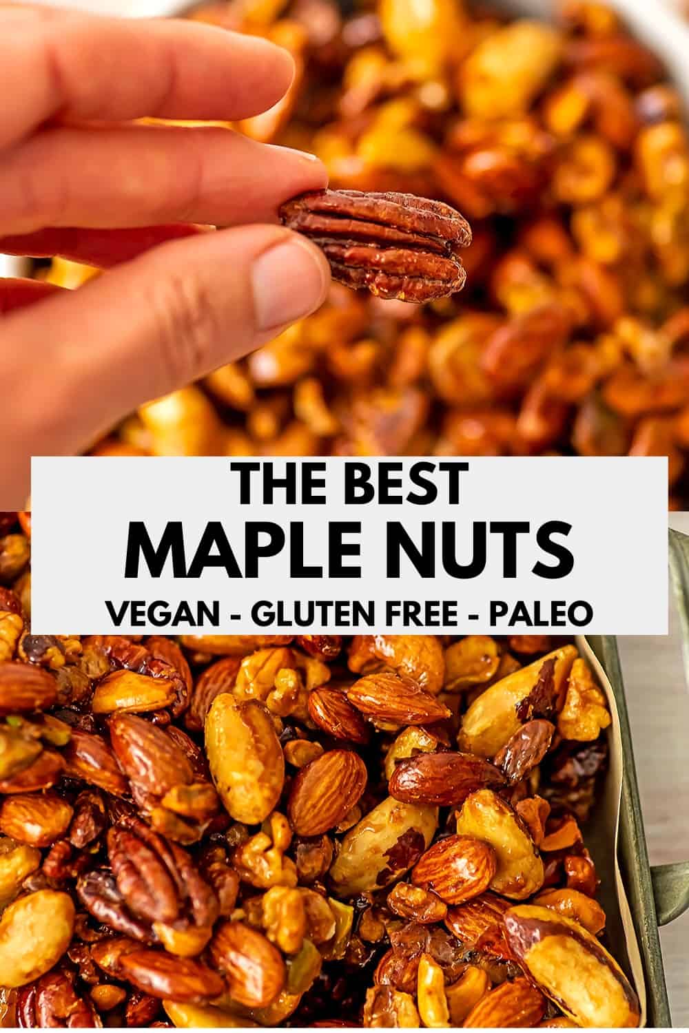 Roasted Maple Nuts - Bites of Wellness
