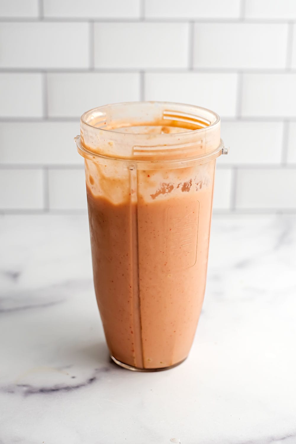The Best Mango Peach Strawberry Smoothie (High Protein Recipe)