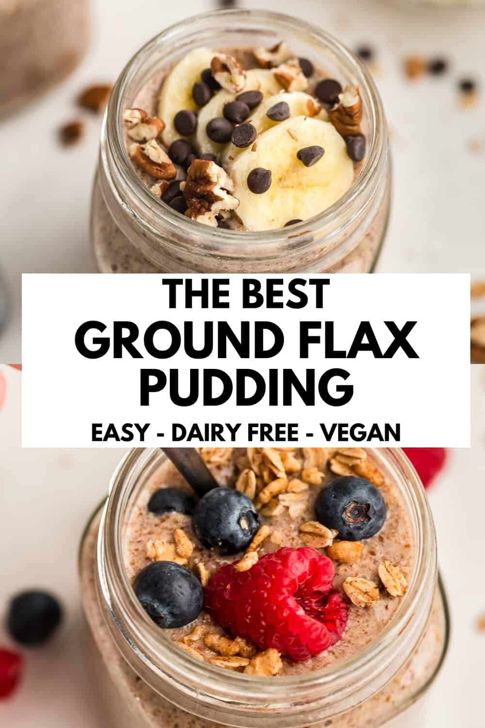 Flax Pudding (5 Minutes, Dairy Free) - Bites of Wellness