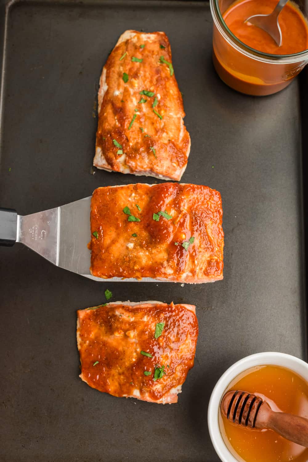 Honey Chipotle Salmon - Sweet, Spicy,15 Minutes - Bites of Wellness