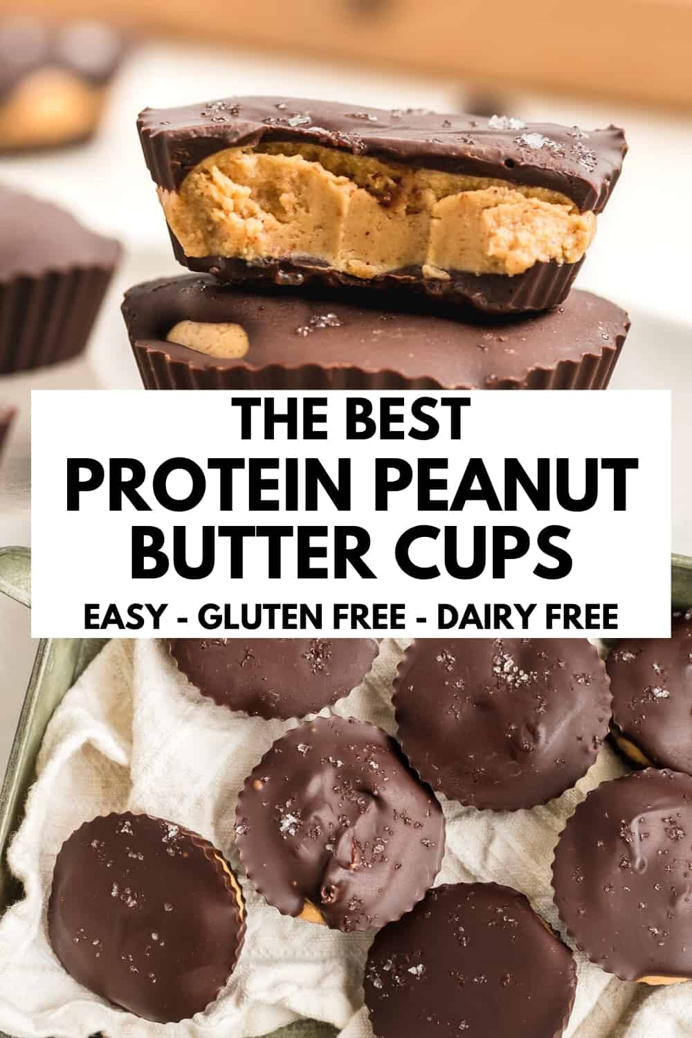 Easy Protein Peanut Butter Cups - Bites of Wellness