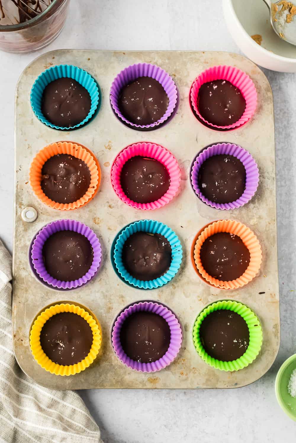 Easy Protein Peanut Butter Cups - Bites of Wellness