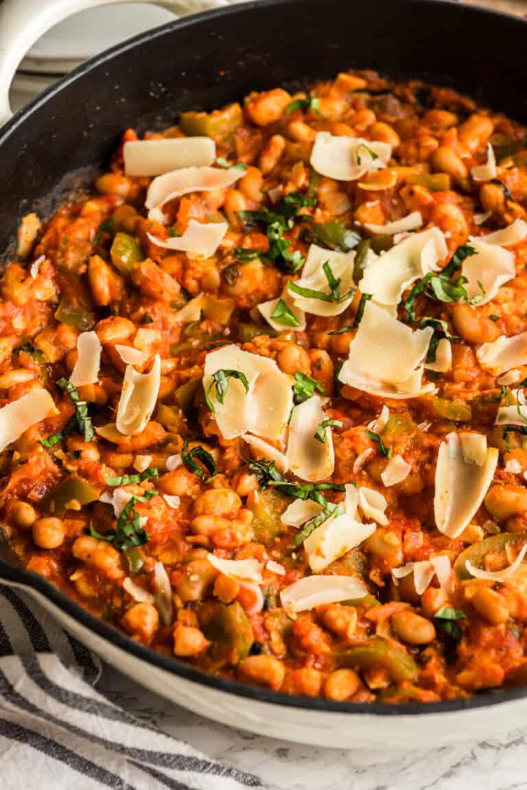 Skillet Pizza Beans Recipe - Ready in 15 Minutes