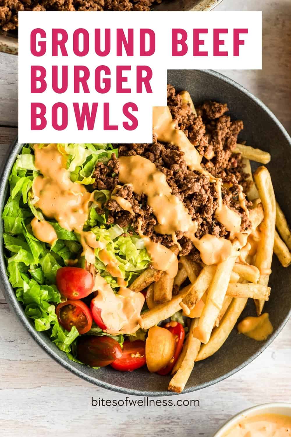 Ground Beef Burger Bowls (Easy 15 Minute Dinner)