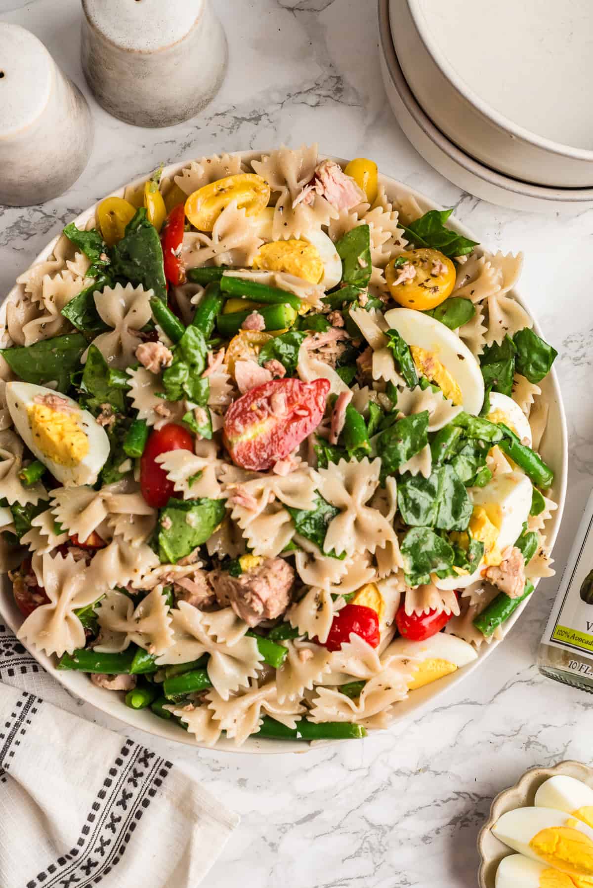 Tuna Pasta Salad (Niçoise Style, Easy 20 Minute Meal)