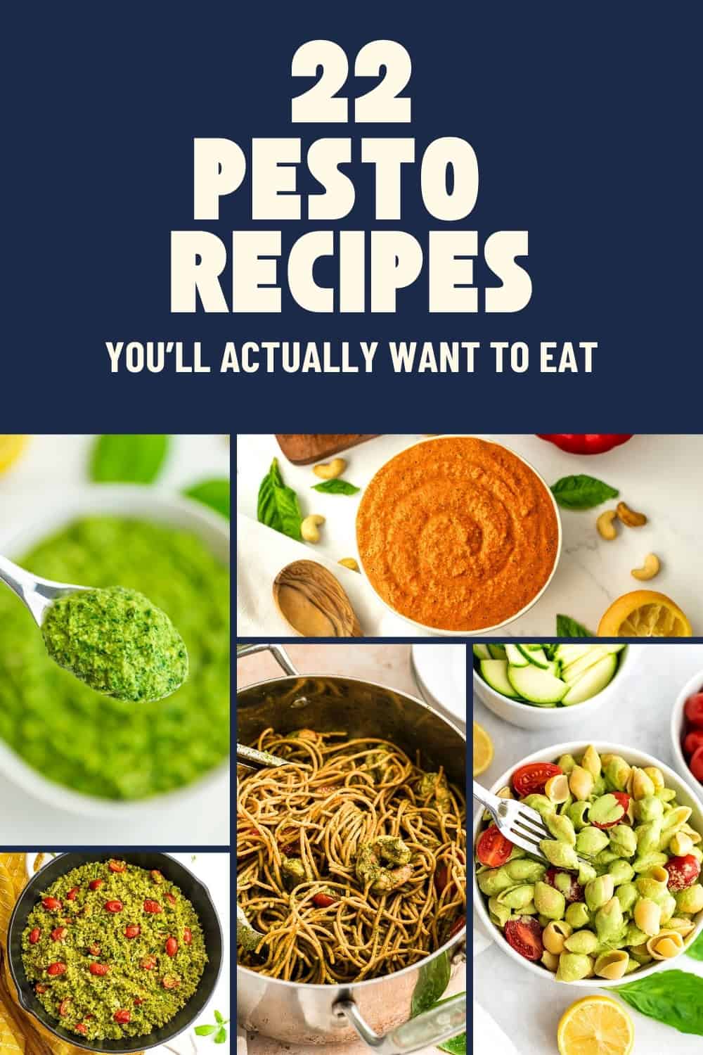 22 Easy Dairy Free Pesto Recipes (Sauces, Pasta & Dinner Ideas)